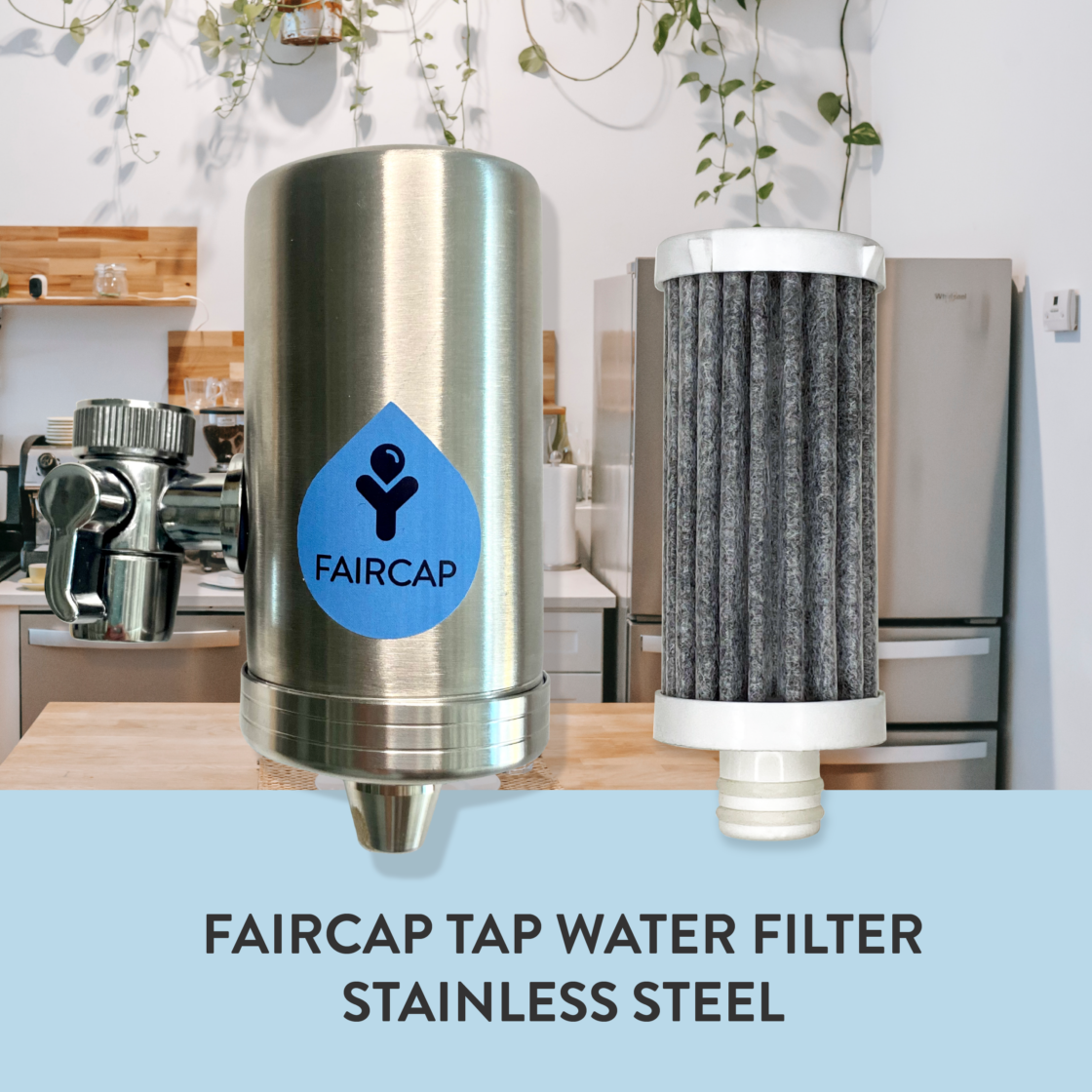 Faircap Faircap Tap Water - Stainless Steel - Faircap